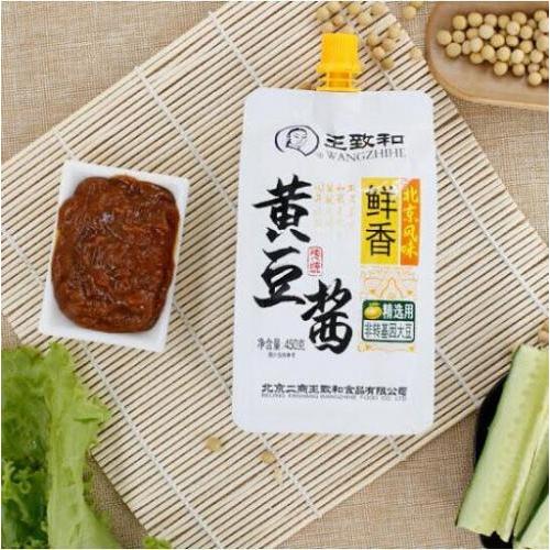 王致和 黄豆酱（袋）WZH Soy Bean Paste - Bag 450g – MF亿发行超市